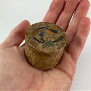 Vintage | Storage & Organization | Vintage Stone Ring Box | Poshmark